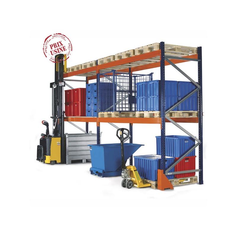 Rayonnage à palettes, Rack de rangement métal - Rayometal